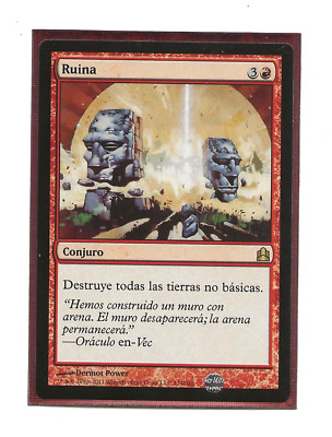 RUINA Commander 2011 Magic Spanish Ruination MTG NM | eBay