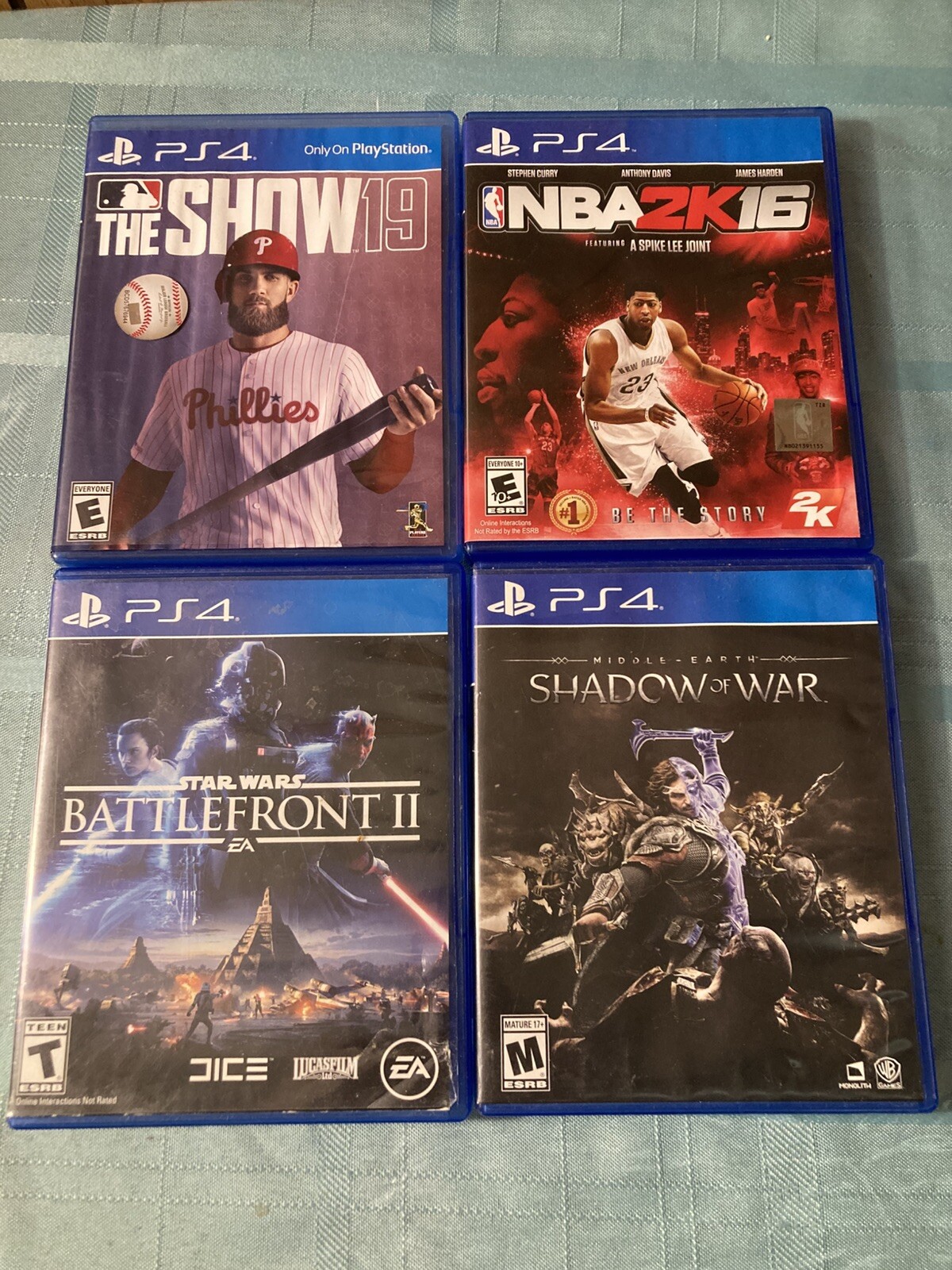 Sony PlayStation 4 Games Lot Of 8 Total ! PS4 Tested SEE Pics For ...