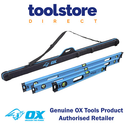 OX Tools OX-T505903 Trade Level Bundle Pack inc. 24", 48" & 72" & Carry ...