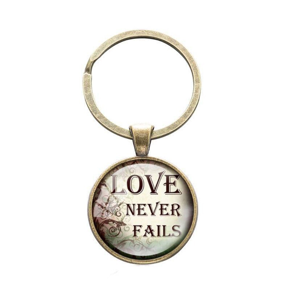 Bible Quote Keyrings with 5 Different Quotes | eBay