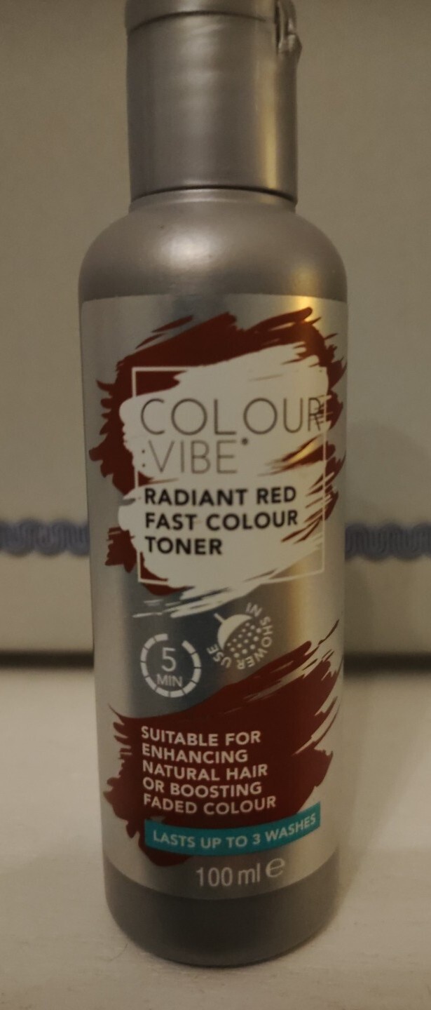 Colour Vibe Conditioning Shampoo 100 Ml Radiant Red for sale online | eBay