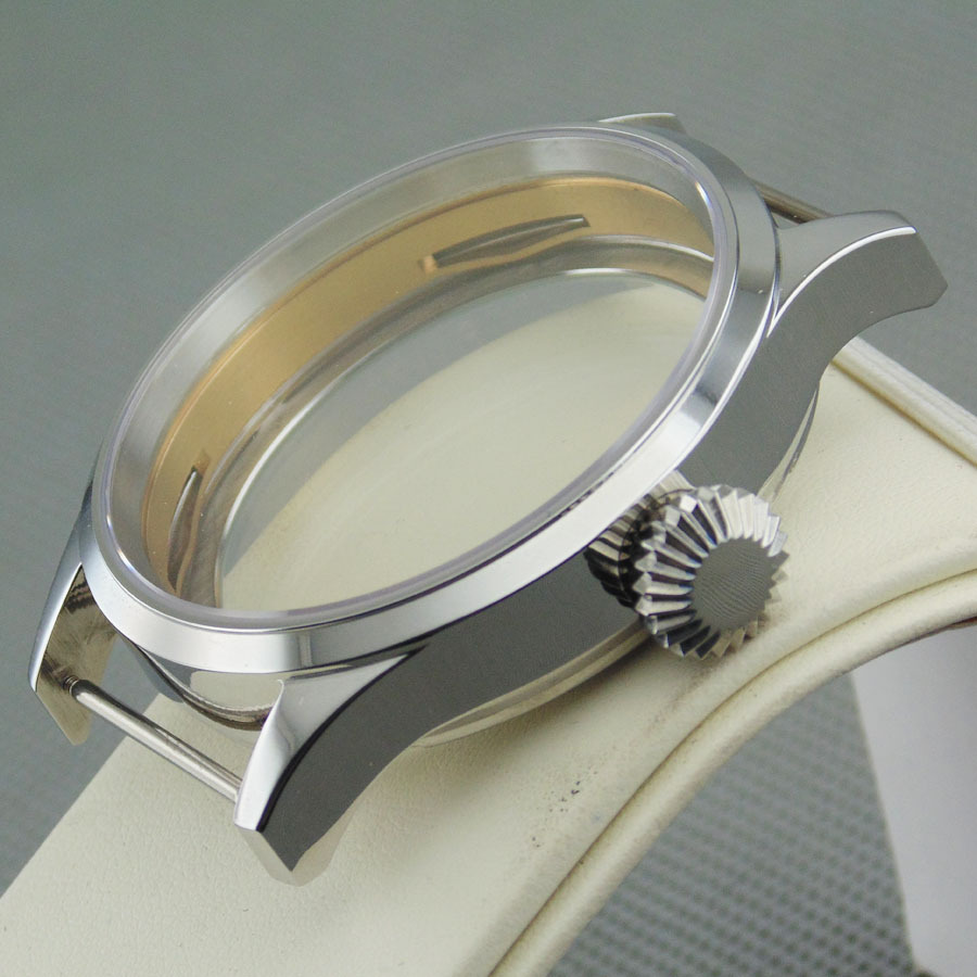 P498 ST36 ETA 6497 6498 Movement Kit Polished Sapphire 43mm Corgeut ...
