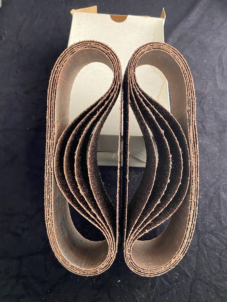 3M Three-M-Ite Resin Bond Cloth Open Coat Belts 3X24 (260) | eBay