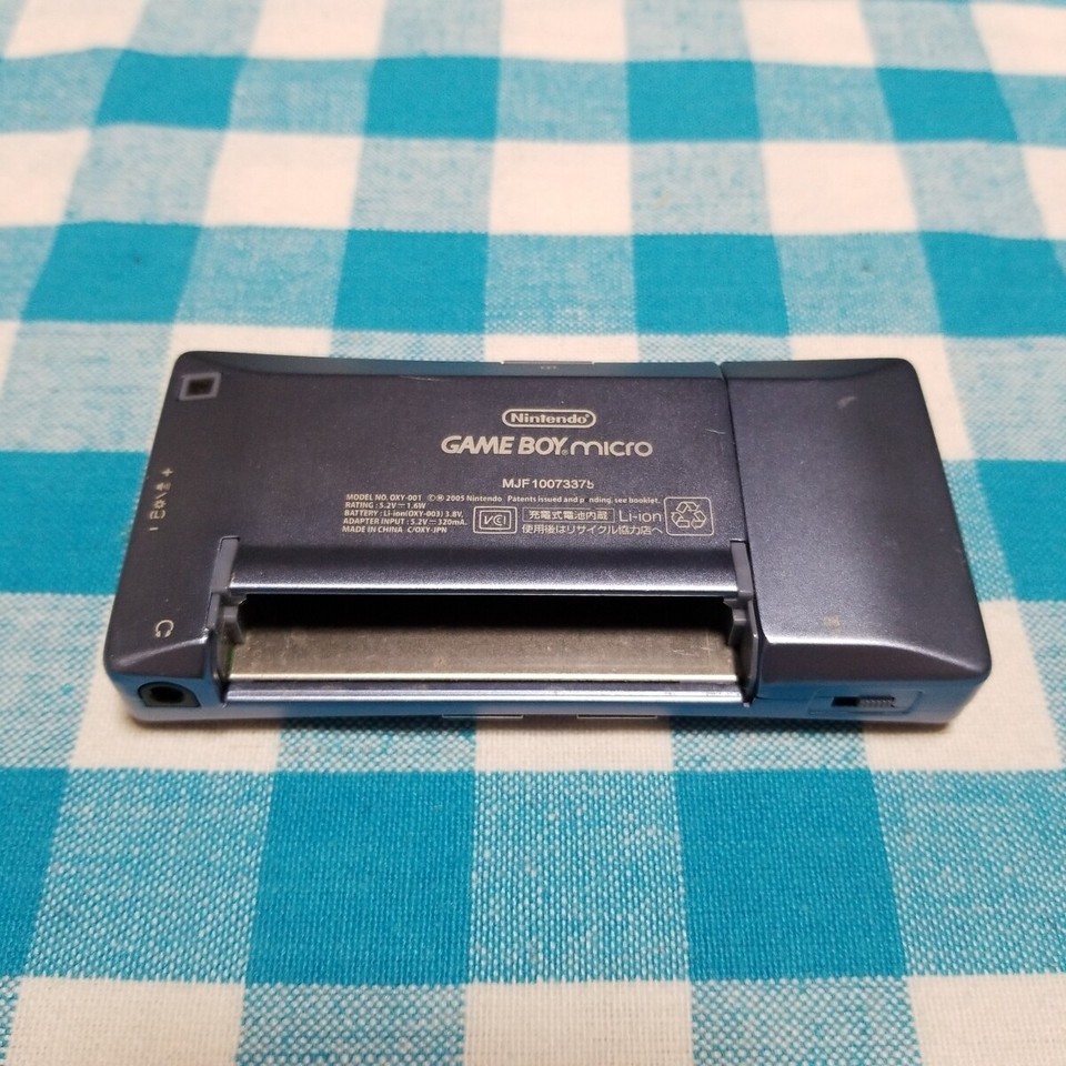Nintendo Game Boy Micro Blue FROM JAPAN | eBay