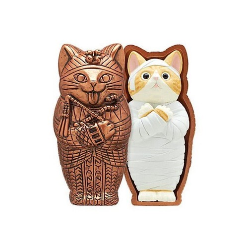 KITANCLUB Mummy Cat 3 - Bronze x Chatora Gacha Figure USA Ship ...