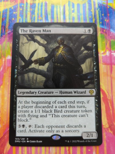 MTG The Raven Man Dominaria United 103/281 Regular Rare for sale online ...