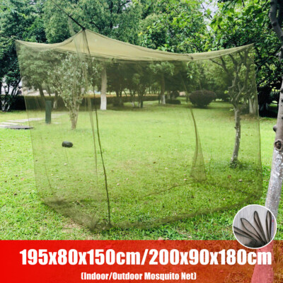 Portable Large Green Camping Mosquito Fly Net Indoor Outdoor Netting ...