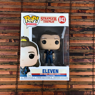 FUNKO POP STRANGER THINGS 843 ELEVEN Suspenders & Ponytail NEW Unopened ...