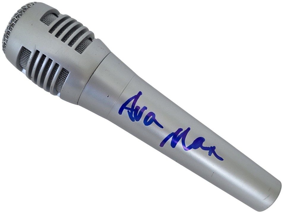 Ava Max Signed Microphone COA Exact Proof Autographed Mic Singer and ...
