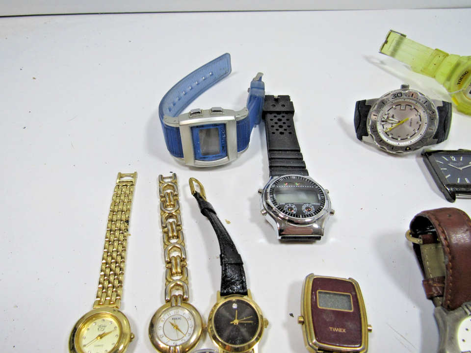 Vintage Mixed Lot of 22 Men's Women's Watches Untested #P33-9 | eBay