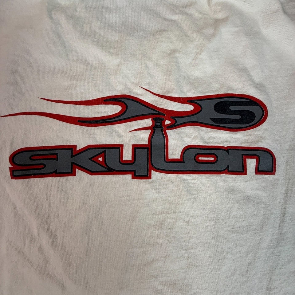 Skylon Flame Logo Graphic Tee Alstyle 100% Cotton XL USA Assembled ...