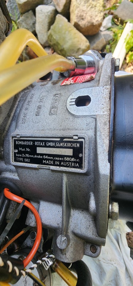 64HP ROTAX 582 ENGINE 2.58 B type GEARBOX SIDE EXHAUST ULTRALIGHT ...