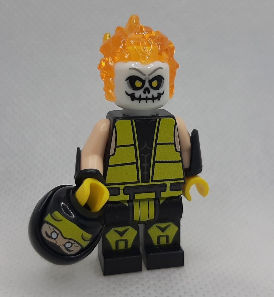 How To Make Lego Scorpion Mortal Kombat