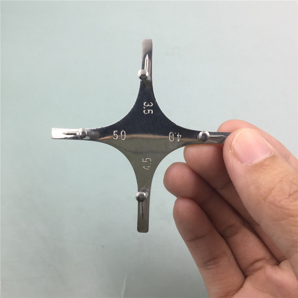 Dental Lab Instruments Orthodontic Bracket Positioning Gauge Star-like ...