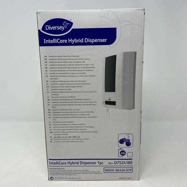 Automatic Liquid-Gel Hand Dispenser Diversey Care Intellicare Hybrid ...