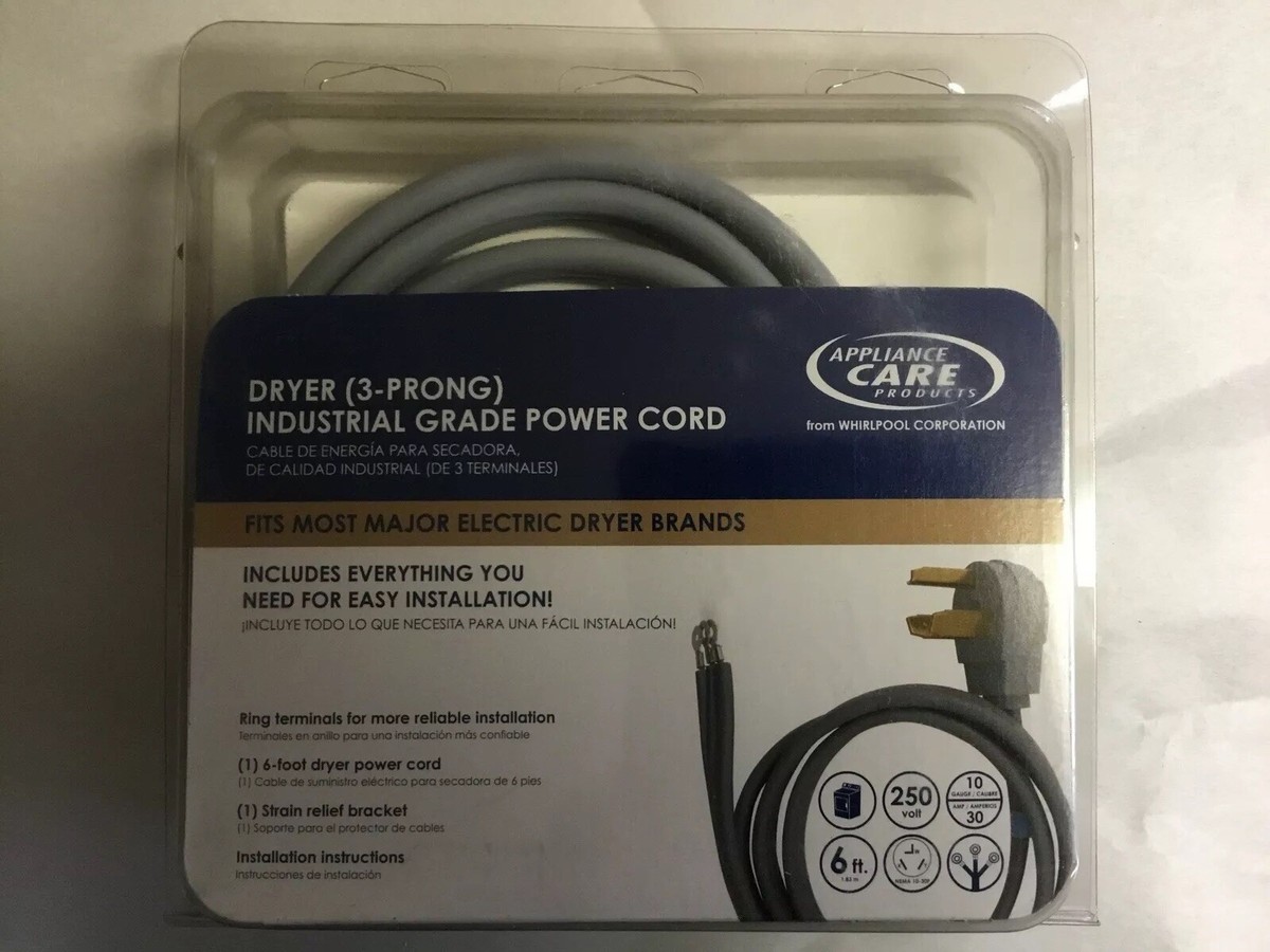Whirlpool 3 Prong Dryer Plug Installation Dryer Power Cord 3 Prong To