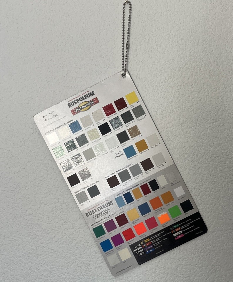 Rust-Oleum Paint Color Chart Spray Paint Krylon 2014 Hardware Store ...