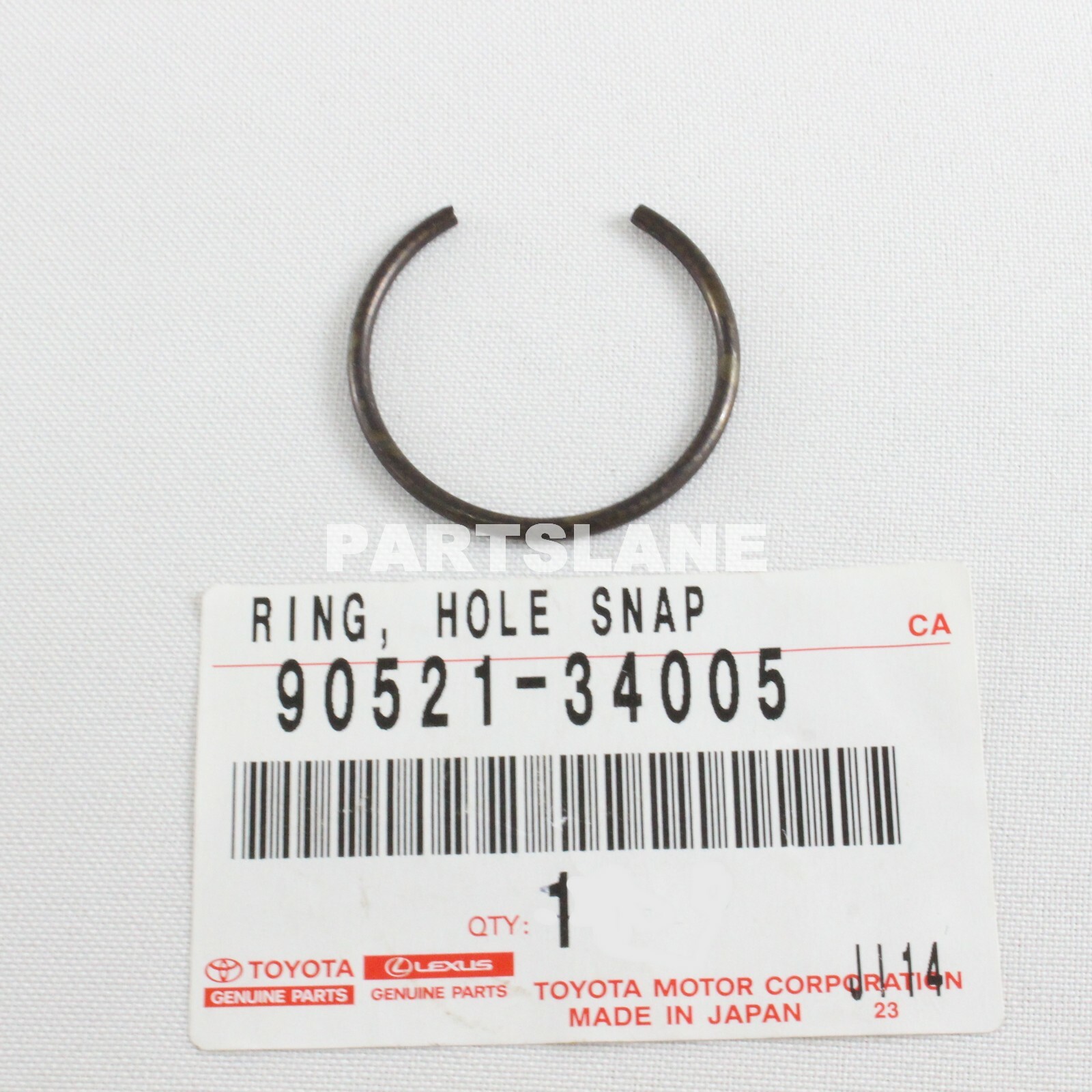 90521-34005 Toyota OEM RING, SHAFT SNAP (FOR FRONT DRIVE INNER SHAFT OUTER)
