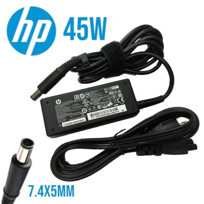 Genuine HP 45W EliteBook Revolve 810 G1 G2 G3 Tablet PC w/Cord AC DC ...