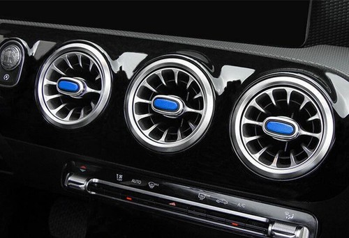 For Benz GLA W156 2020-2023 ABS Blue Central Air Conditioning Vent ...