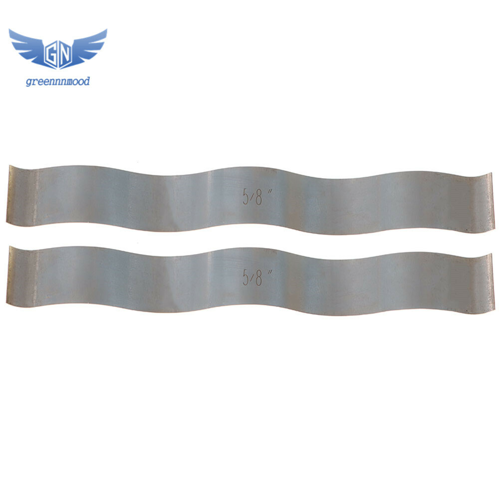 9 Pair Precise 1/8" Wavy Steel Parallel Parallels.0002" Hardened 18 Pcs ...