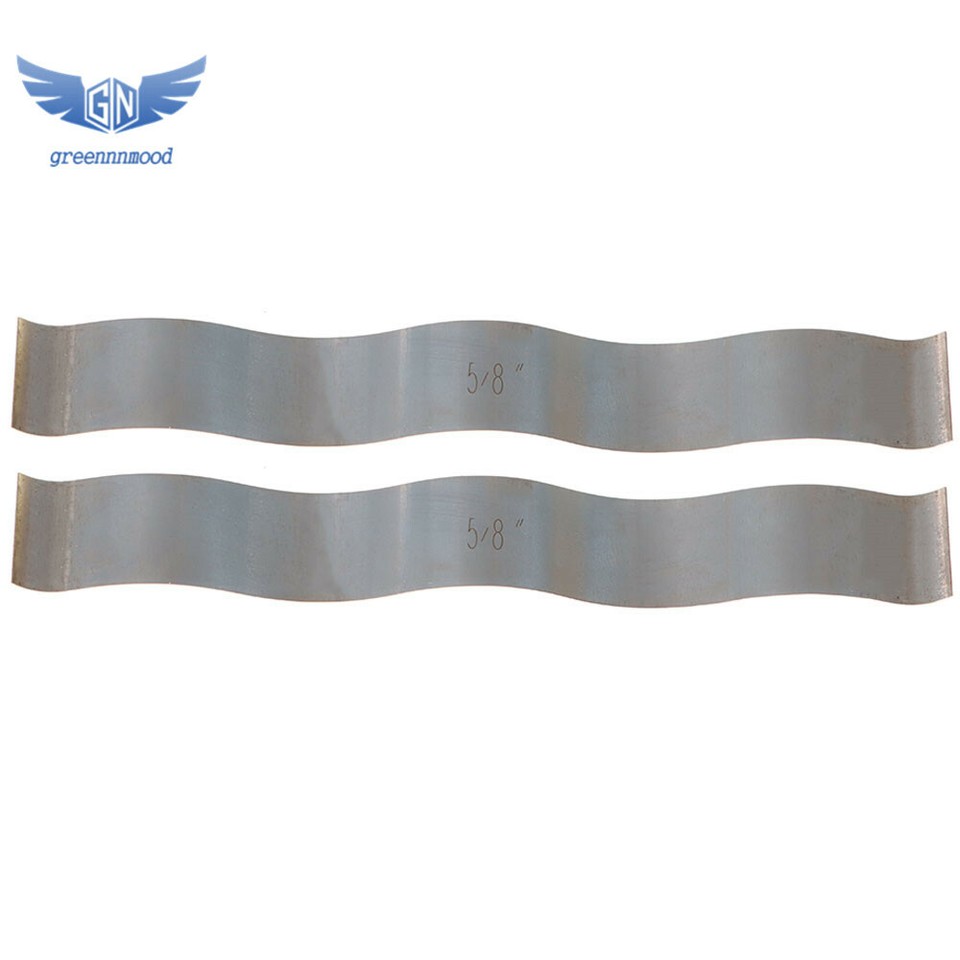 9 Pair Precise 1/8" Wavy Steel Parallel Parallels.0002" Hardened 18 Pcs ...