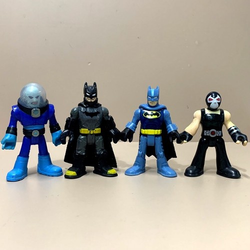 4pcs Fisher Price Imaginext DC Super Friends Batman Mr Freeze Bane ...