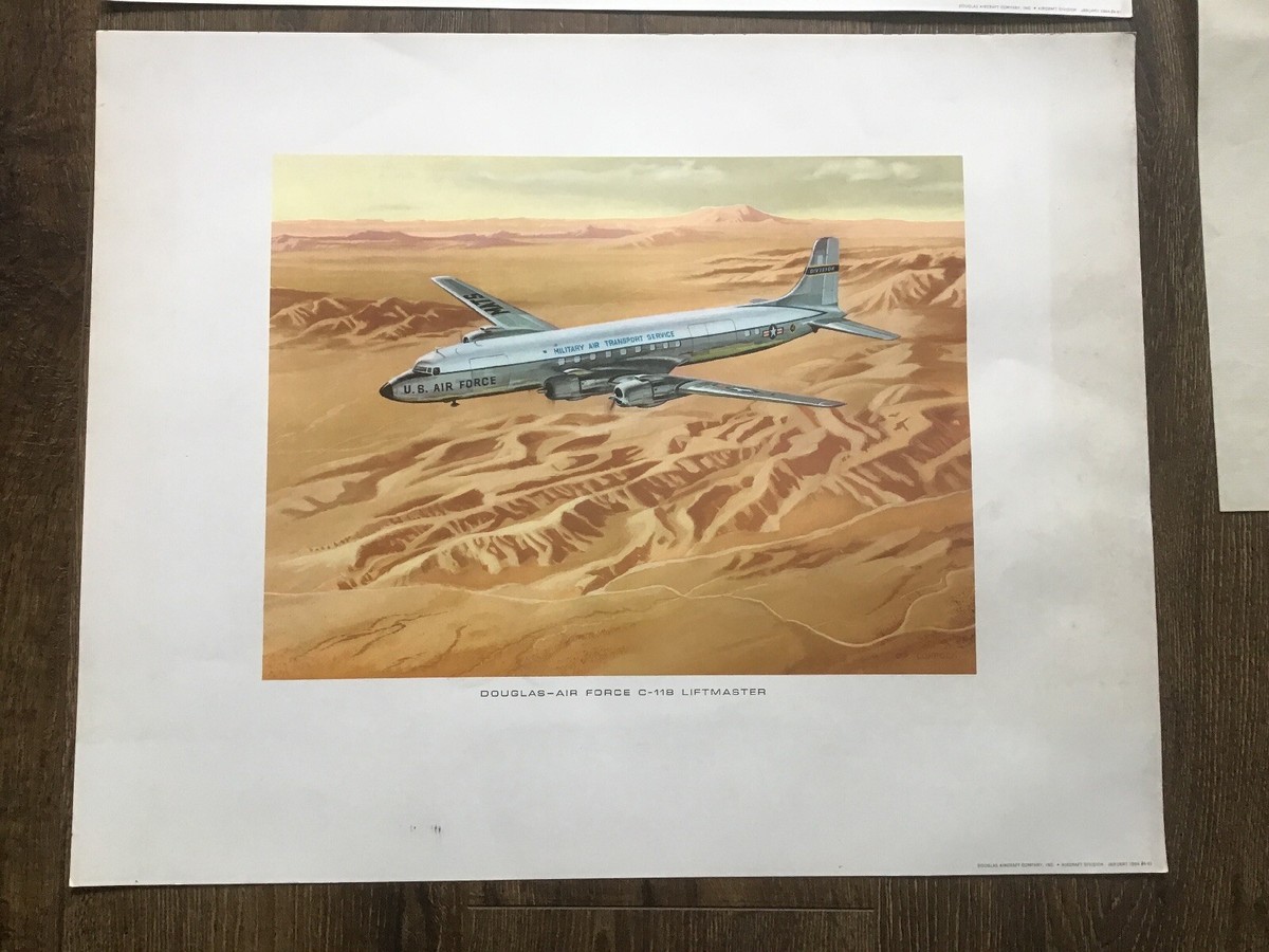 Military Aircraft Lithographs
