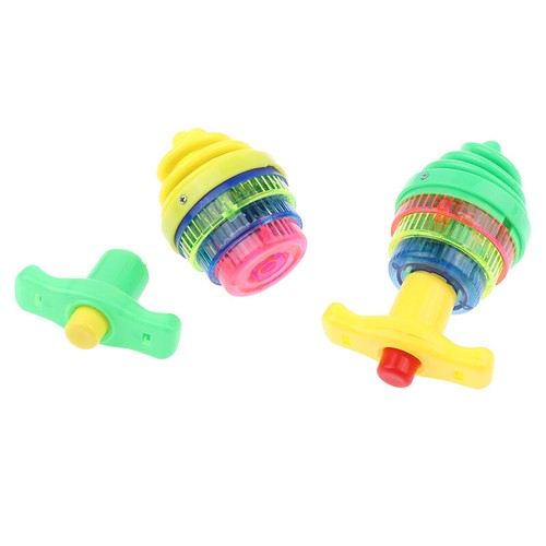 Kids Top Flashing Toys Luminous Colorful Rotating Launcher Random ColSN ...