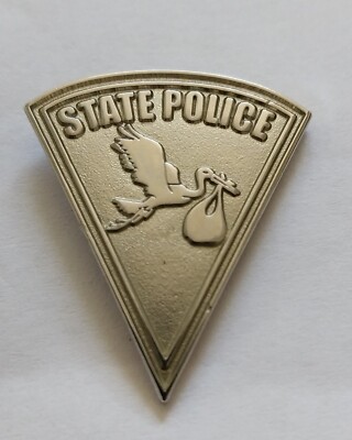 State Police Department STORK PIN | eBay