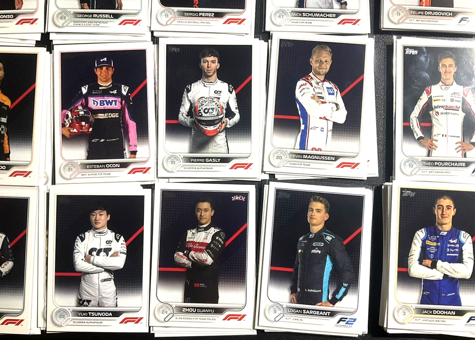 *COMPLETE SET* 2022 Topps Formula 1 F1 FLAGSHIP Complete Base Set #1 to ...