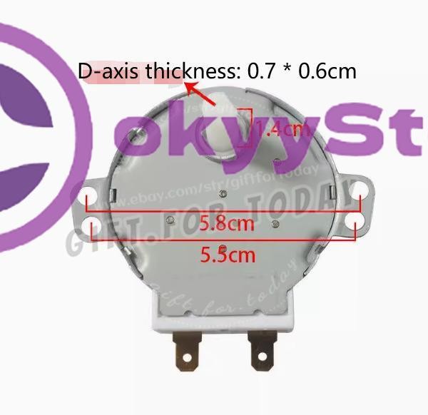NEW 1PC LG Microwave Oven Rotary Table Motor 220V SSM-23H 49TYZ-A2 ...