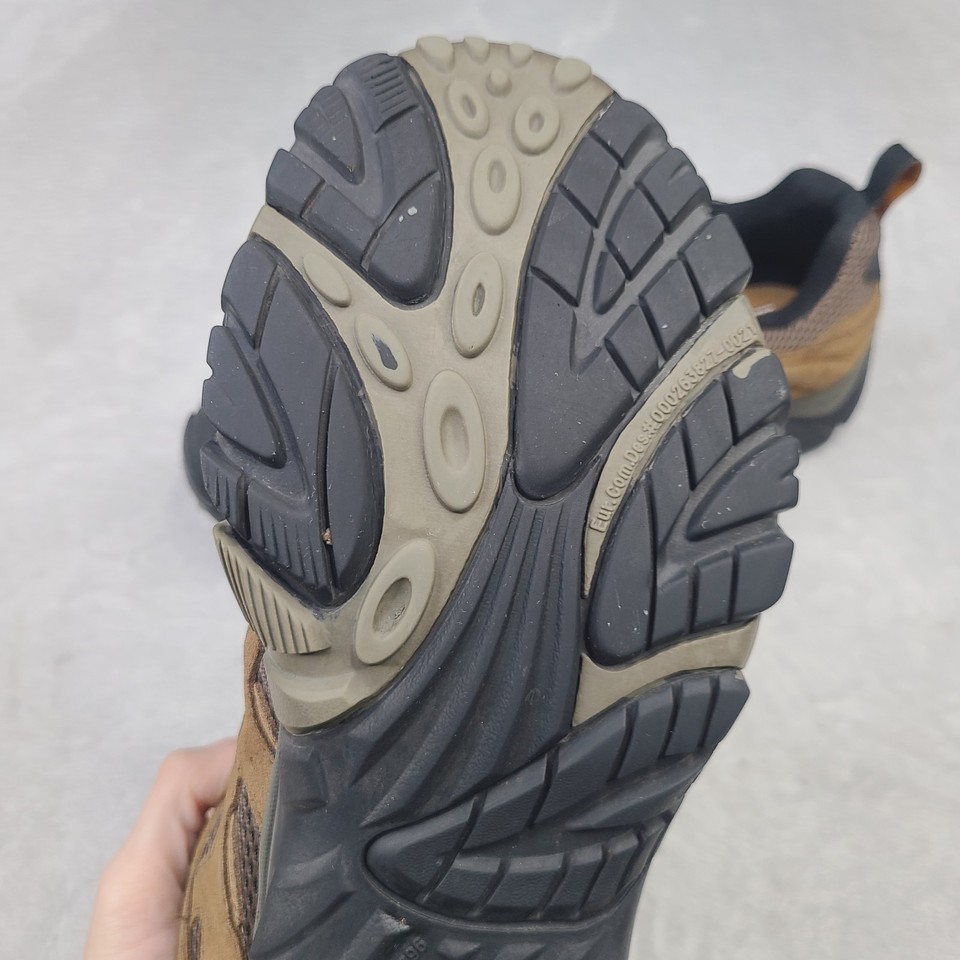 Merrell J87729 Earth Brown Moab Vibram Outdoor Hiking Shoes Continuum ...