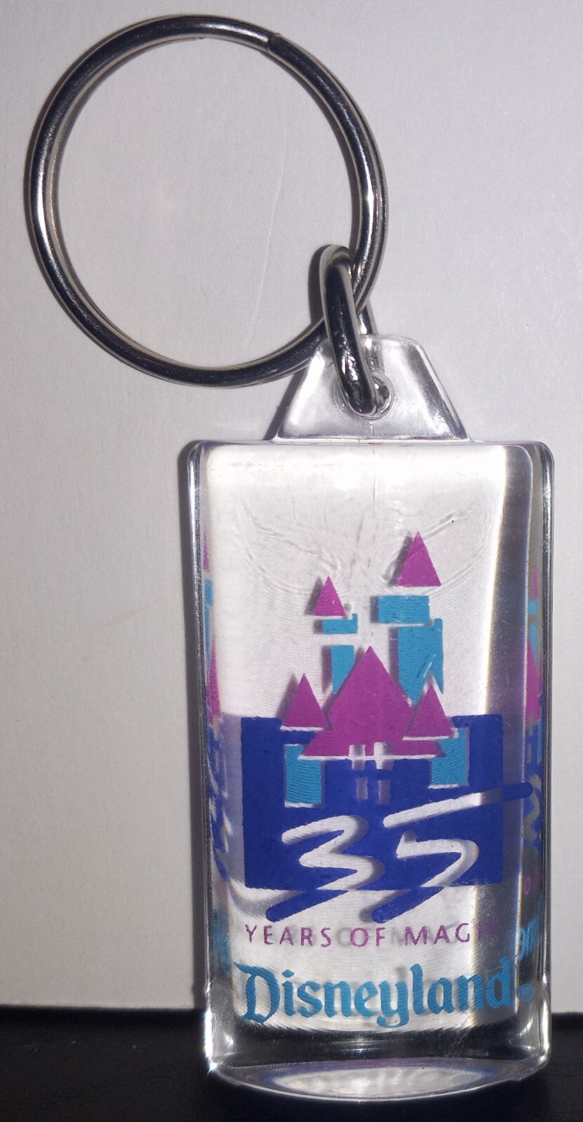 Disneyland 35 Years of Magic Keychain - Used - Good | eBay