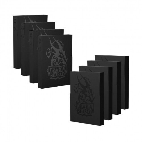 Dragon Shield - Cube Shell Box - Shadow Black - English | eBay