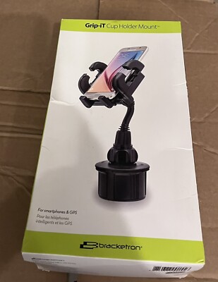 Bracketron Grip-iT ~UCH-101 -BL~ Cup Holder Mount for Smartphones & GPS ...