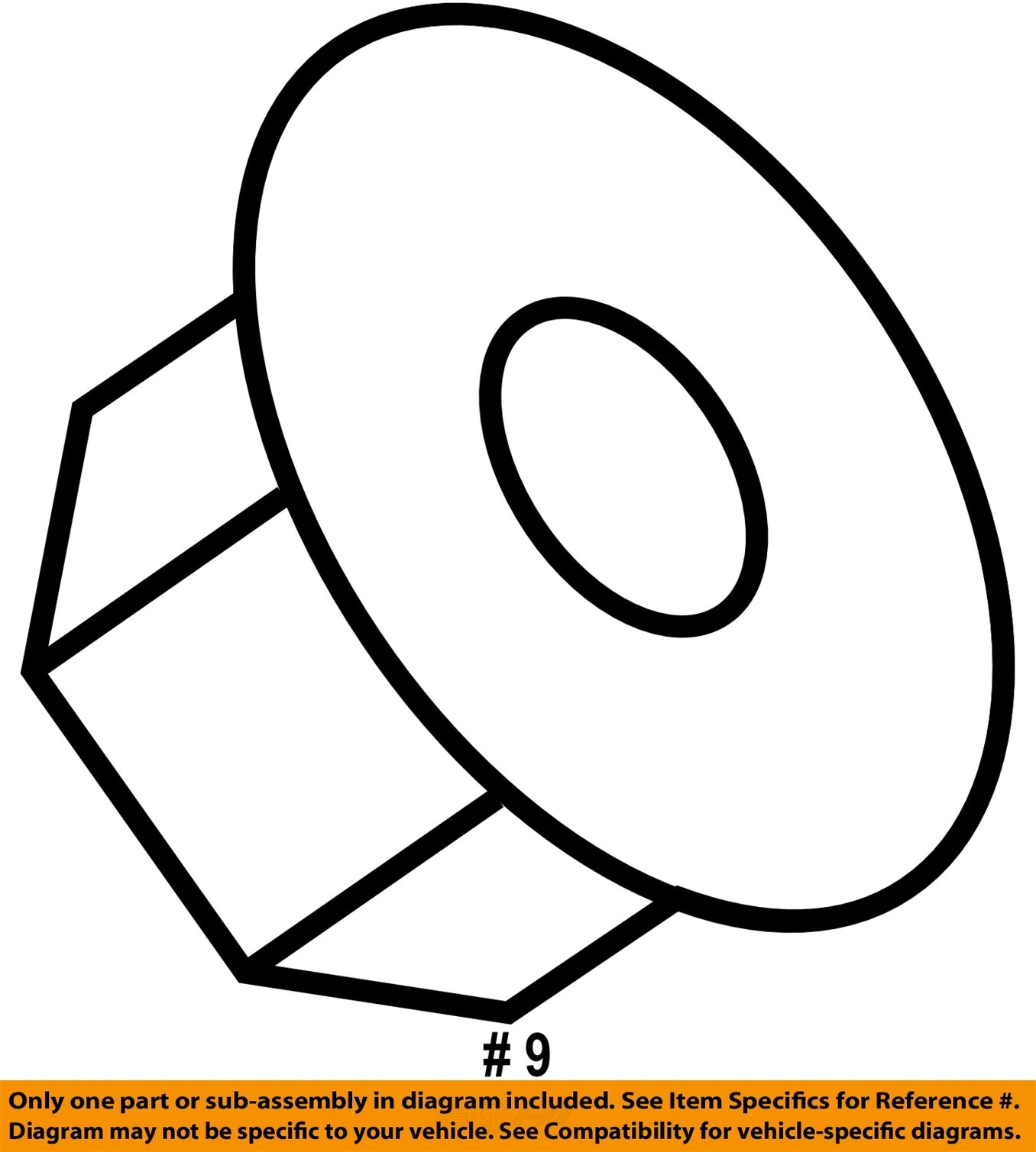 GM OEM Quarter Panel-Wheel Fender Liner Nut 11612034 | eBay