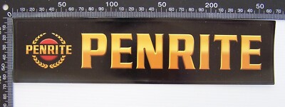 VINTAGE PENRITE MOTOR OIL RACING SPONSOR CAR ADVERTISING GARAGE PROMO ...