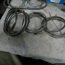 1961-1965 Ford Galaxie Fairlane 500 Headlight Bezel Retainer Door Trim ...