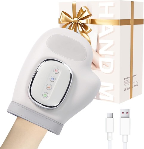🎁Cordless Hand Massager with Heat Compression Arthritis and Carpal ...