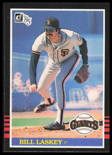 1985 Donruss Bill Laskey #387 San Francisco Giants 33D | eBay