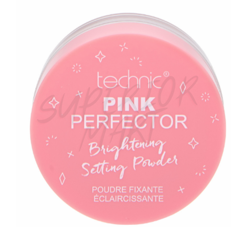 Technic Pink Perfector Loose Powder Setting Brightening & Blurring Face ...