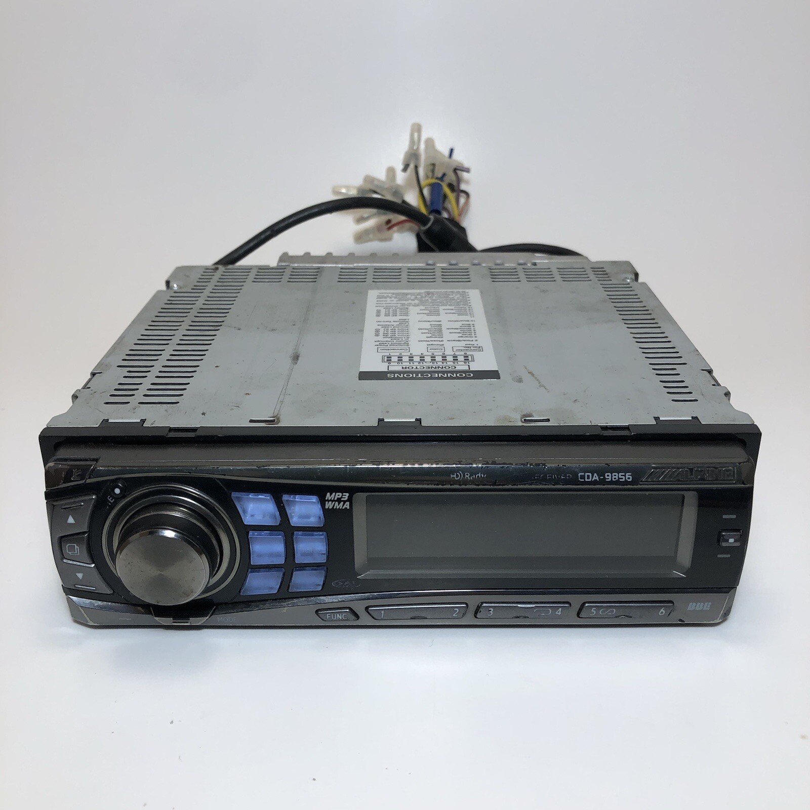 Alpine CDA-9856 CD Player Car Radio Untested (For Parts) | eBay