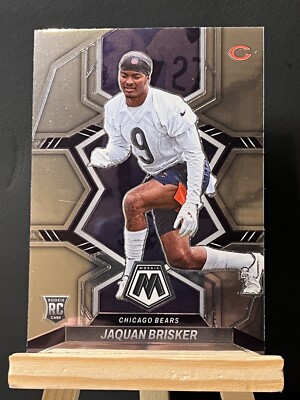 2022 Panini MOSAIC JAQUAN BRISKER #390 RC True Rookie Card CHICAGO ...