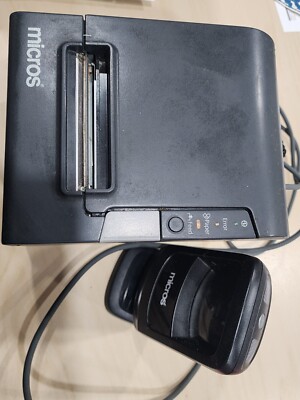 Micros Epson TM-T88V M244A Thermal POS Receipt Printer + Motorola ...
