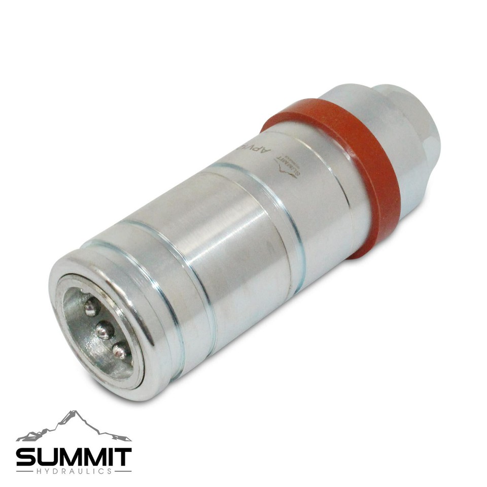 Hydraulic Ag Female Quick Coupler Push Pull Connect Under Pressure 1/2 ...