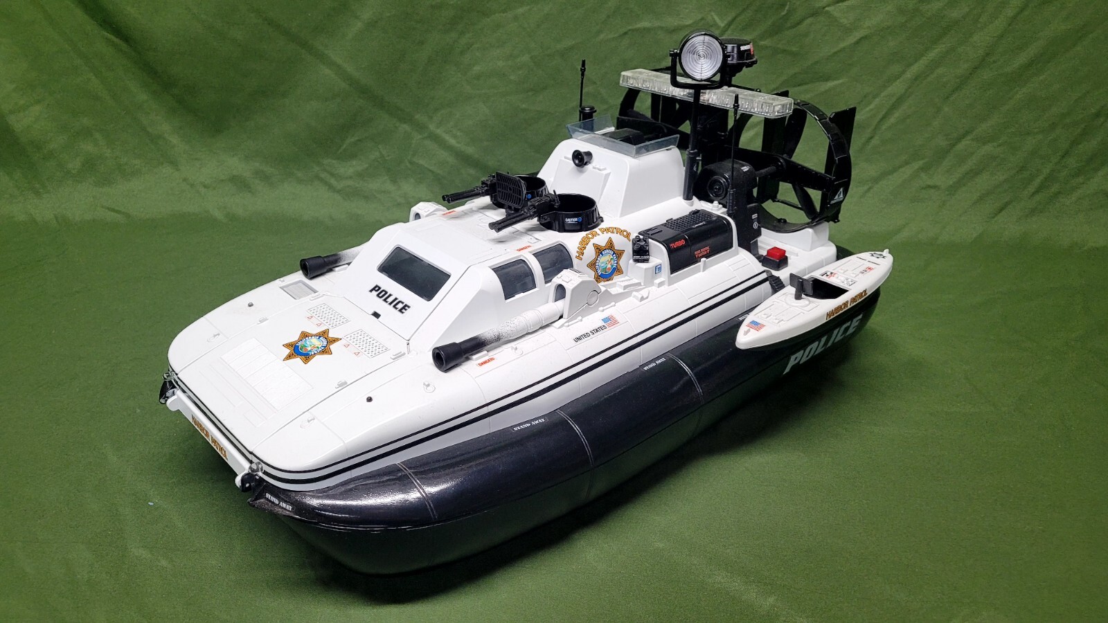 CUSTOM 1:18 GI JOE 1984 KILLER WHALE ARAH VEHICLE HOVERCRAFT ACTION ...