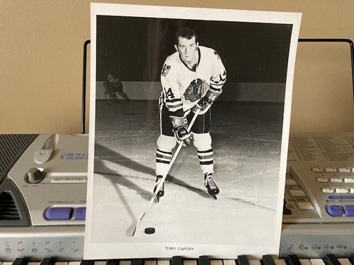 PHOTO 10X8 TERRY CAFFERY CHICAGO BLACKHAWKS | eBay