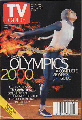 2000 TV Guide Summer Olympics 2000 A Complete Guide Sep 16 Collector's ...