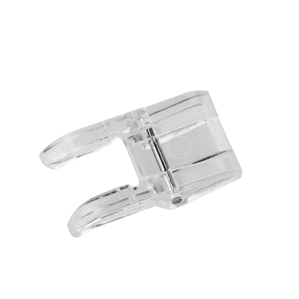 Domestic Sewing Machine Open Toe Plastic Satin Presser Foot Satin ...